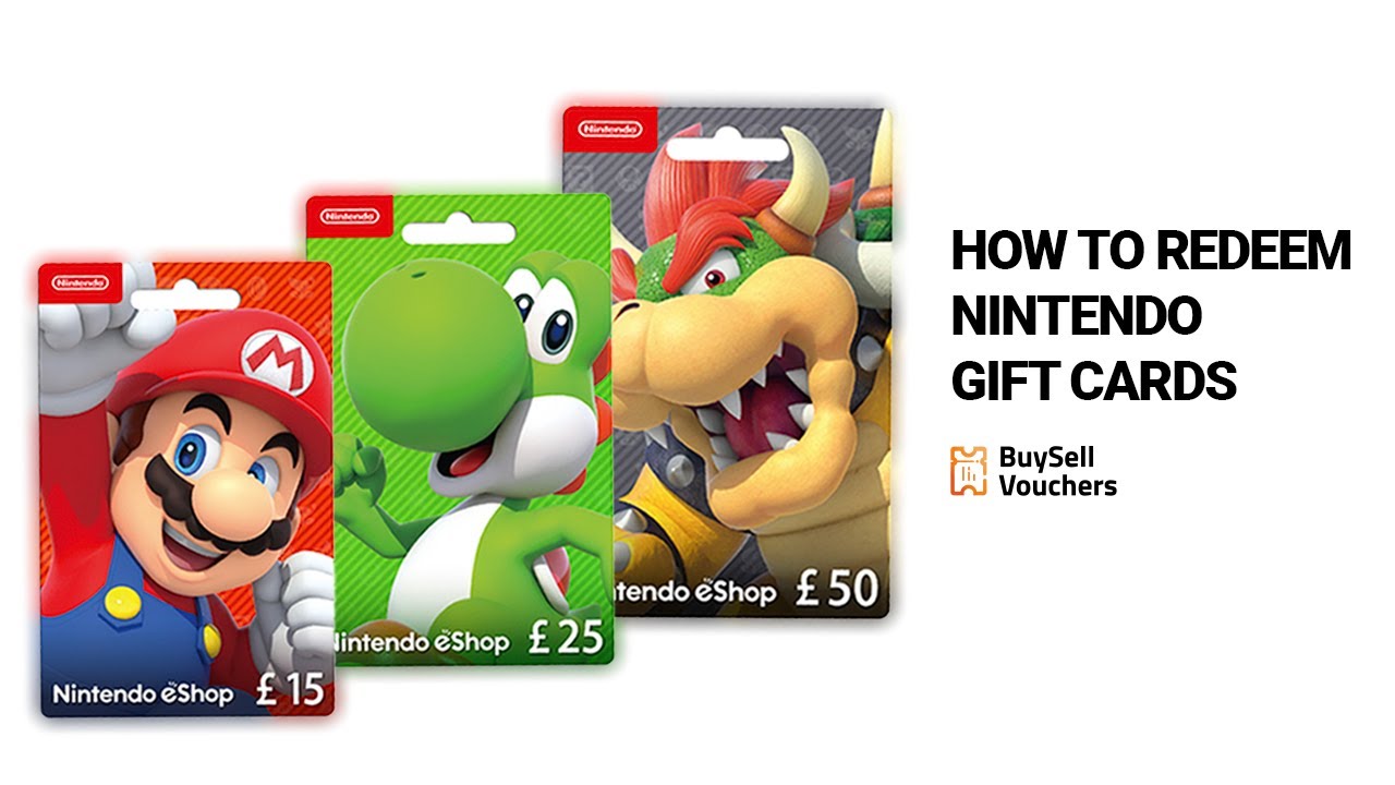 How to Redeem a Nintendo eShop Gift Card | Guide 2024 - YouTube
