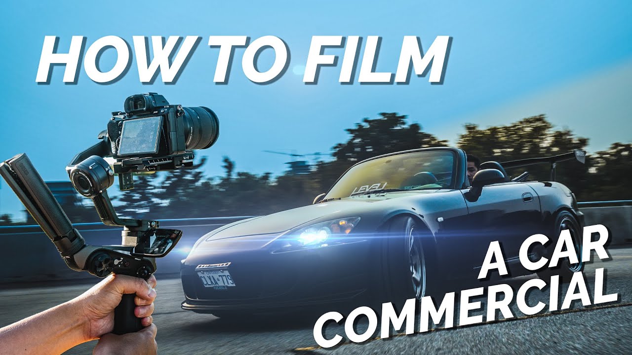 How to Film an EPIC Car Commercial by Yourself | Honda S2000 + Behind ...