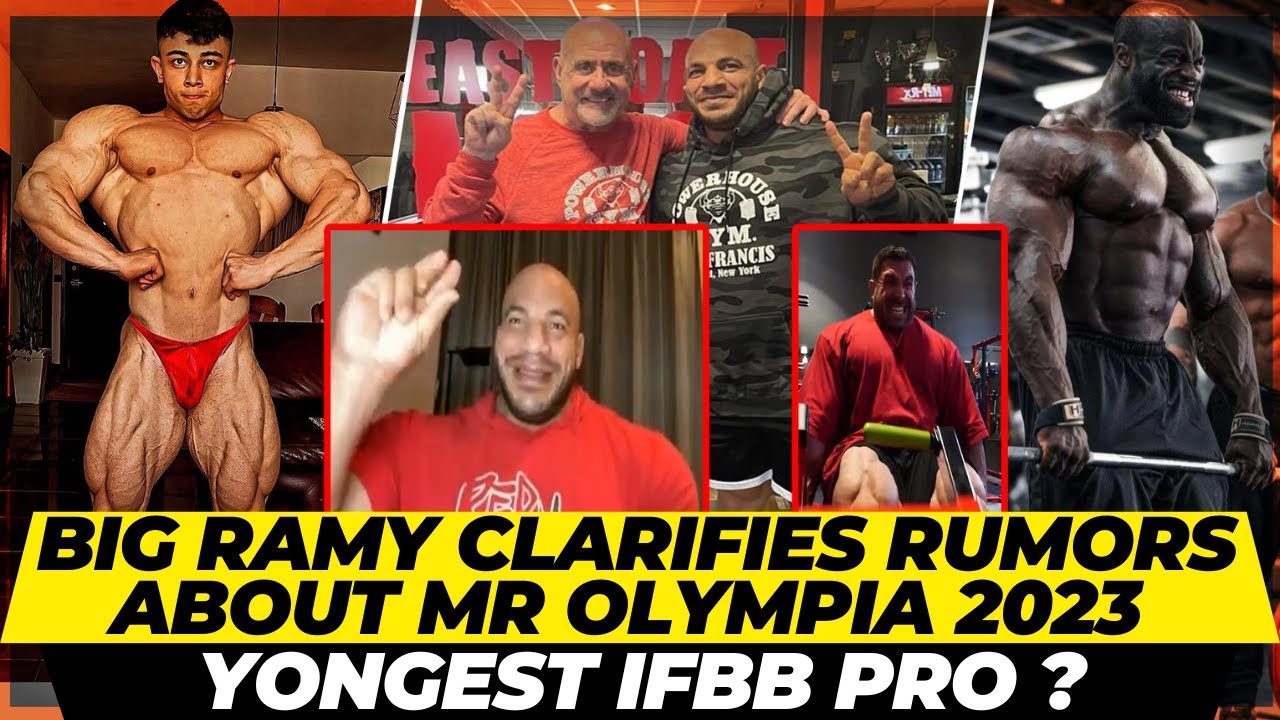 Big Ramy clarifies rumors about mr olympia 2023 + Youngest pro ...