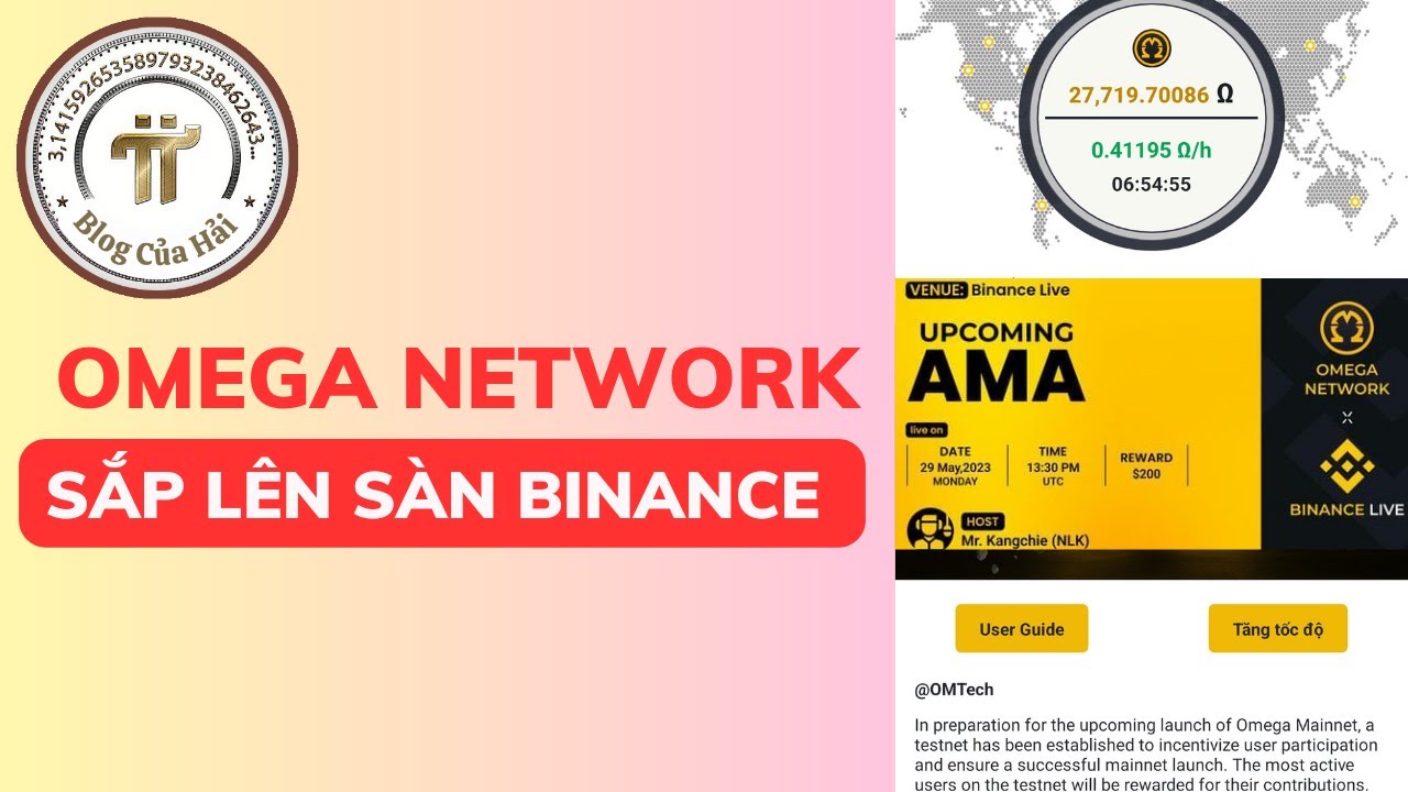 Khi Nào Omega Network Lên Sàn Binance l Blog Của Hải - YouTube