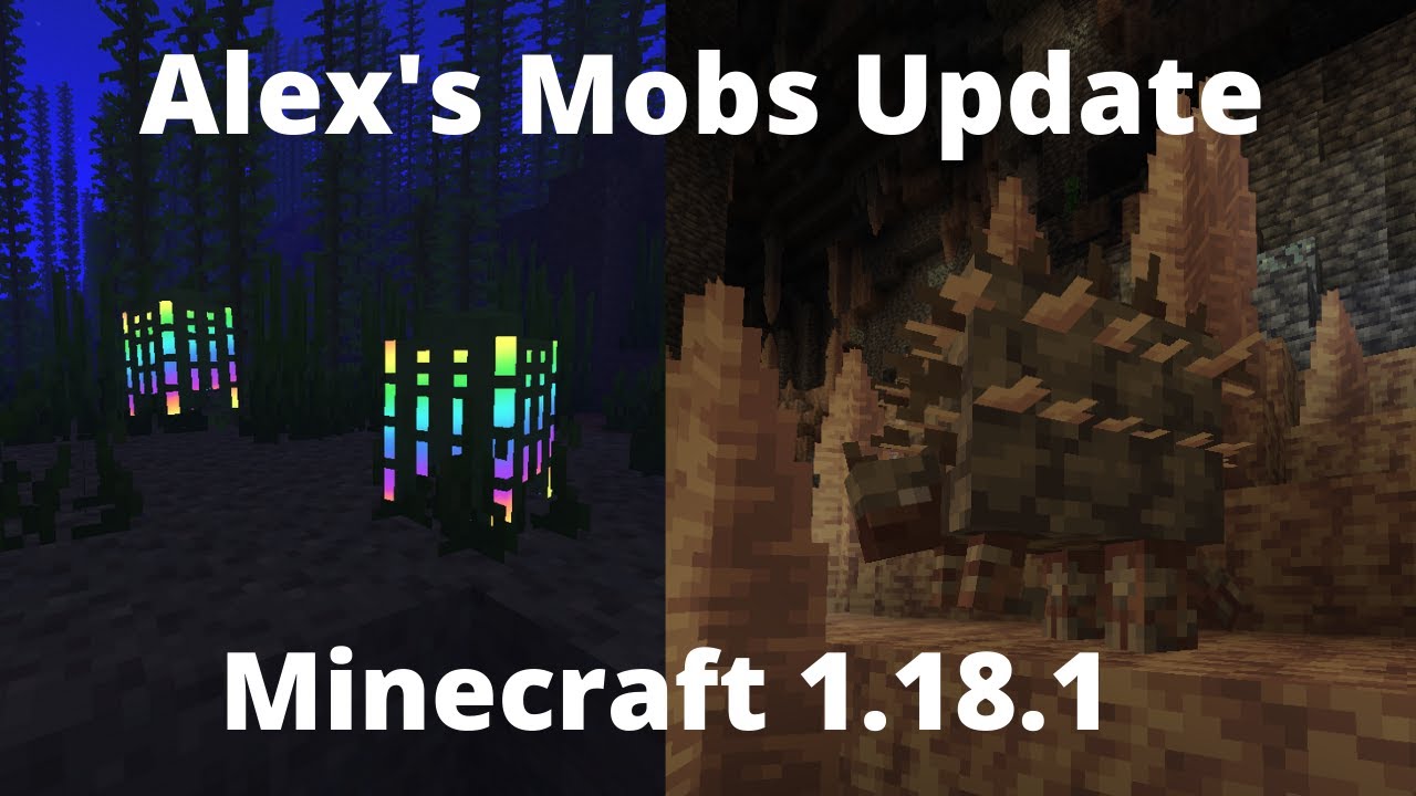 Alex's Mobs Update! (1.15.0 + 1.16.0) - YouTube