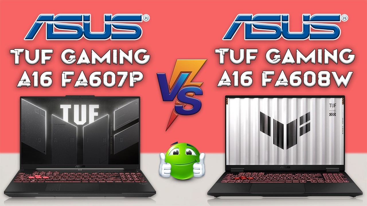 Tuf Gaming A16 FA607P vs Tuf Gaming A16 FA608W | BEST TUF Gaming 2024 | Tech compare - YouTube