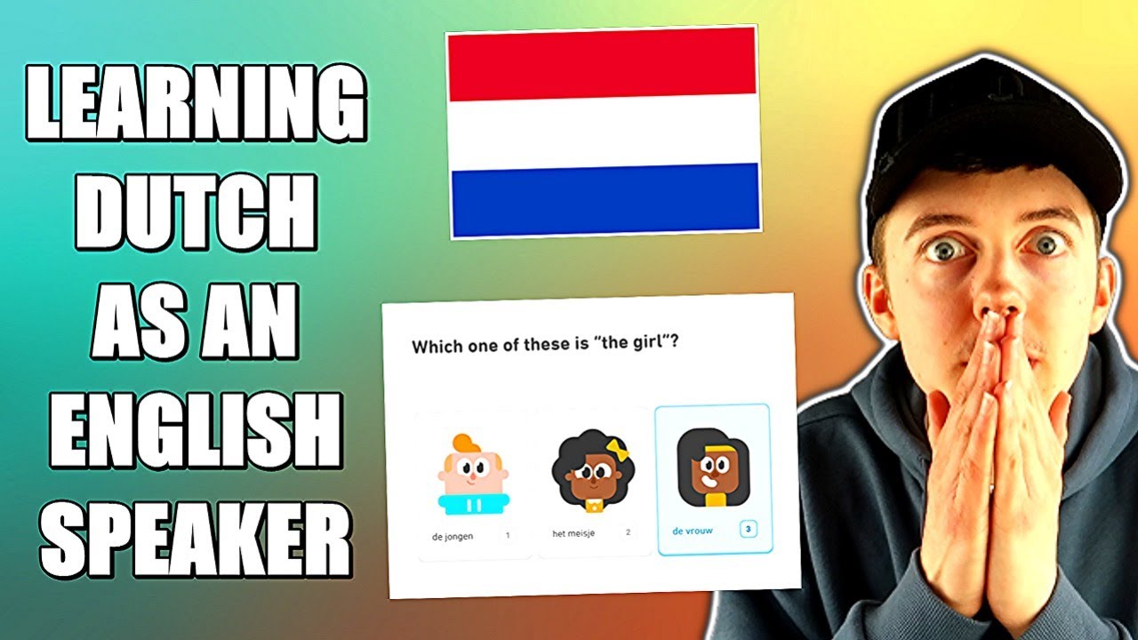 LEARNING AND SPEAKING DUTCH FOR THE FIRST TIME! (AS AN ENGLISH SPEAKER ...