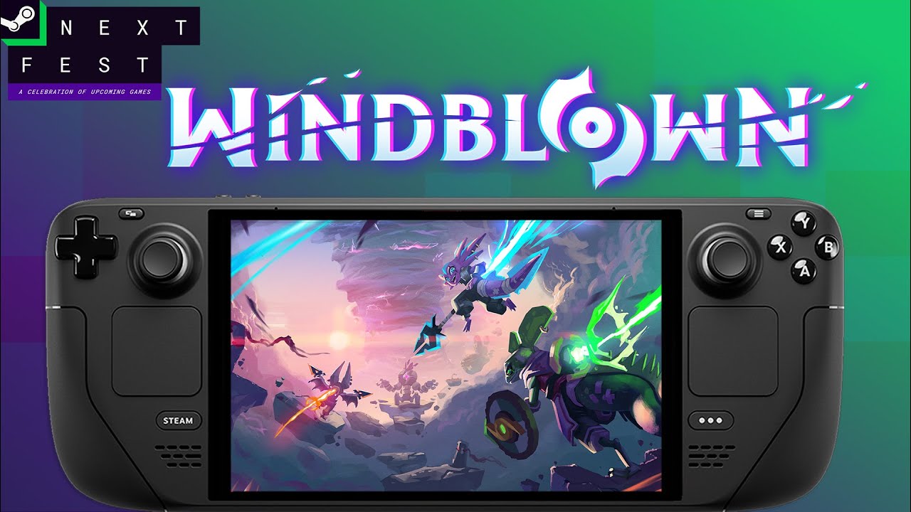 Is This The NEXT Dead Cells? Windblown on Steam Deck - Steam Next Fest - YouTube