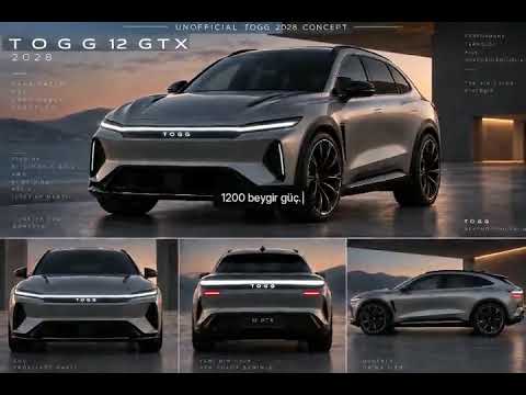 TOGG 12 GTX — 1200 BEYGİRLİK 2028 SÜPER SUV KONSEPTİ | UNOFFICIAL TOGG 2028 CONCEPT
