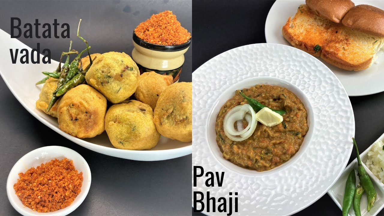 Mumbai Street Food | Pav Bhaji | Batata Vada | Vada Pav | Real Time ...