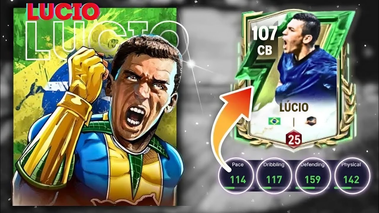Lucio: The Ultimate DEFENDER in FC Mobile! 🔥 | Must-See Player Review ...