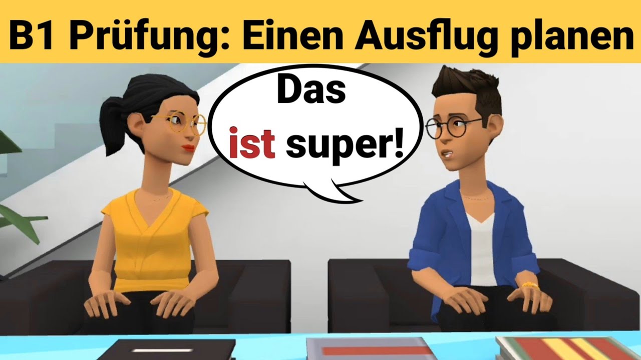Mündliche Prüfung Deutsch B1 | Gemeinsam etwas planen/Dialog |sprechen ...