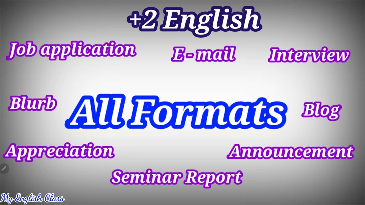 Plus two English important questions| all formats| all discourses with ...