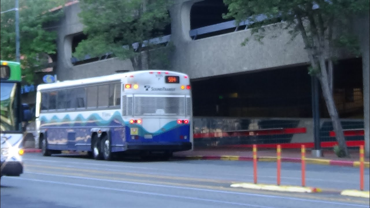 Sound transit rt 594 to Seattle 42 - YouTube