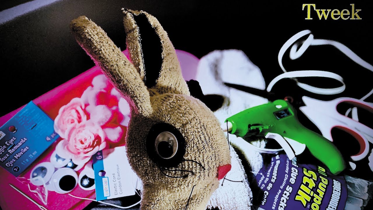 Make your own Bunny Sock Puppet, how to, puppet fun, old socks, diy ...