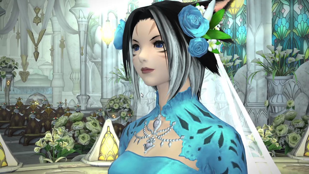 FINAL FANTASY XIV Hochzeit - YouTube