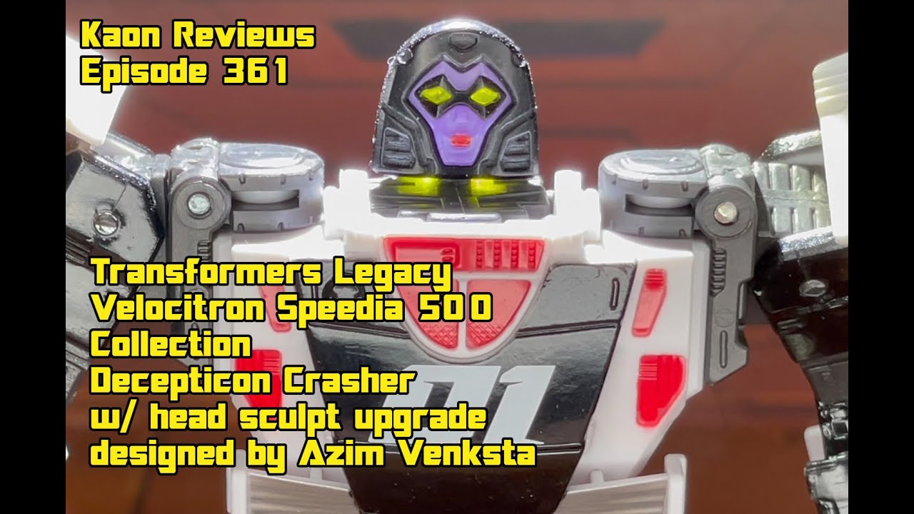 Transformers Legacy Decepticon Crasher + upgrade set (KAON REVIEWS ...