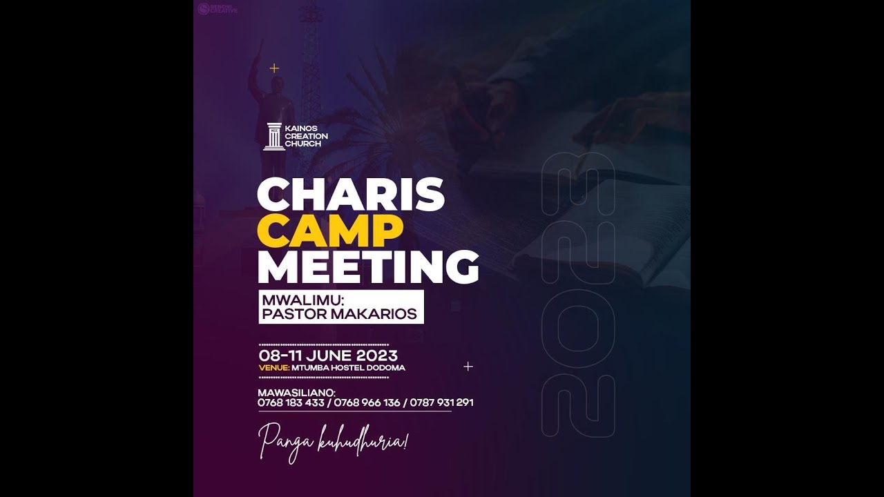 CHARIS CAMP MEETING LIVE: DAY 2 Part 1 - YouTube