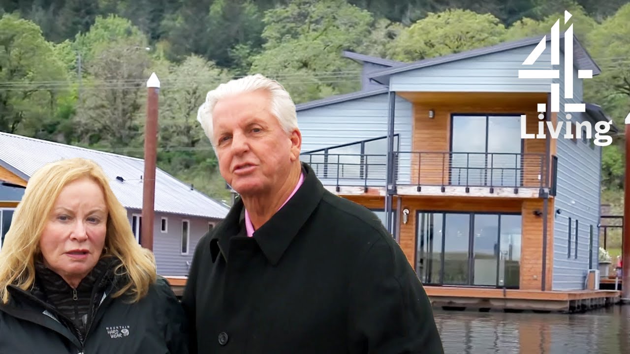 Portland Couple Design Open-Plan Floating Home | My Floating Home - YouTube