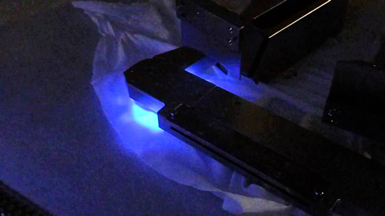 Single blade robot, external inspection - YouTube