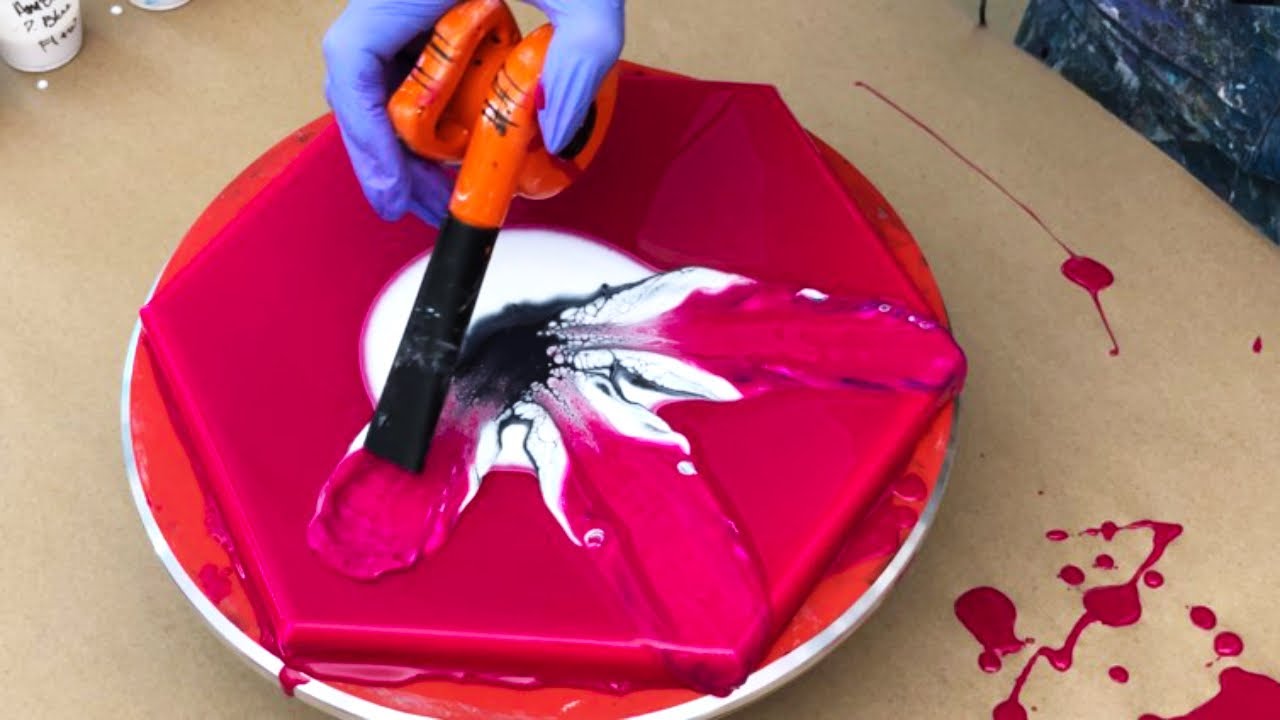 Mini Blower Attachment Magic! Pearl Paint WOWNESS! - YouTube