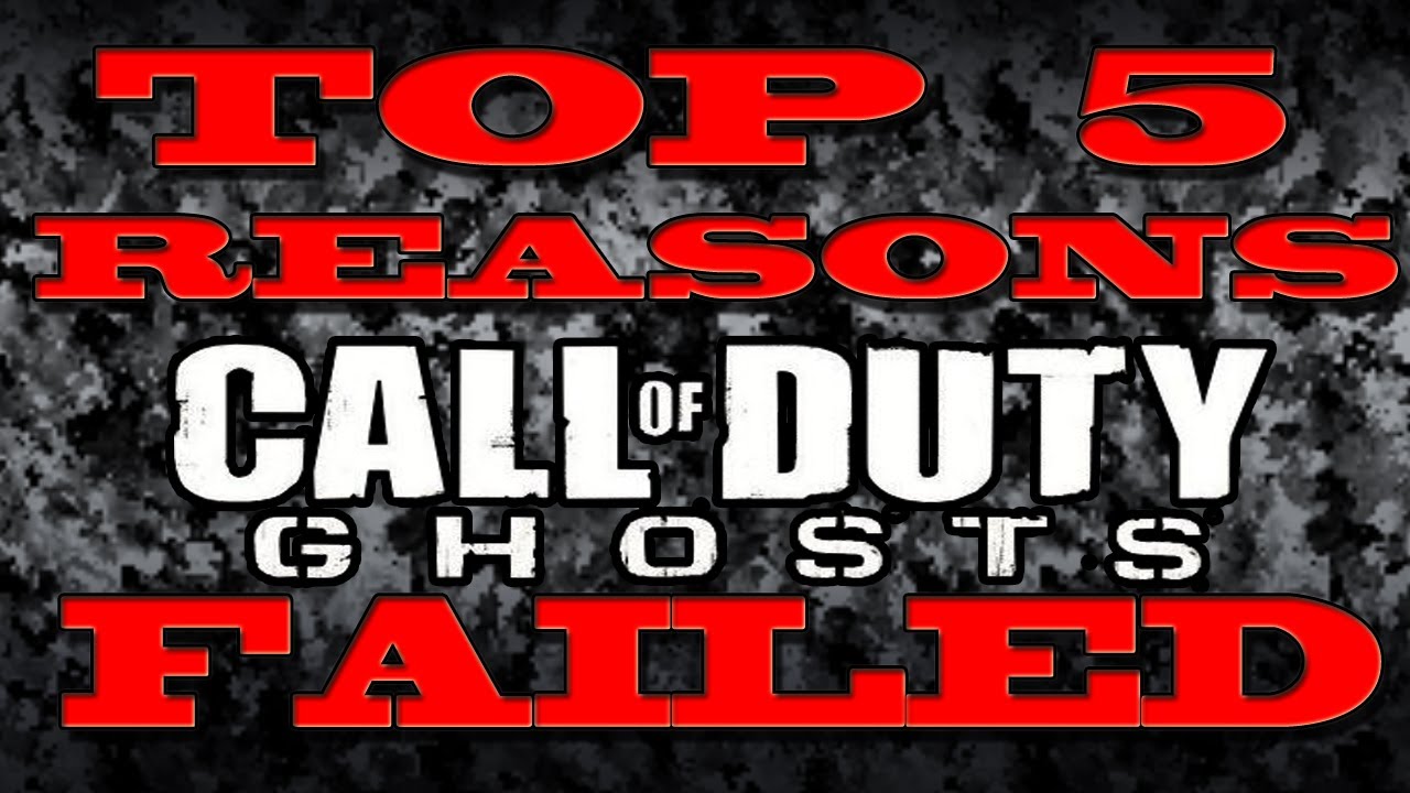 COD GHOSTS: WHY GHOSTS FAILED? - YouTube