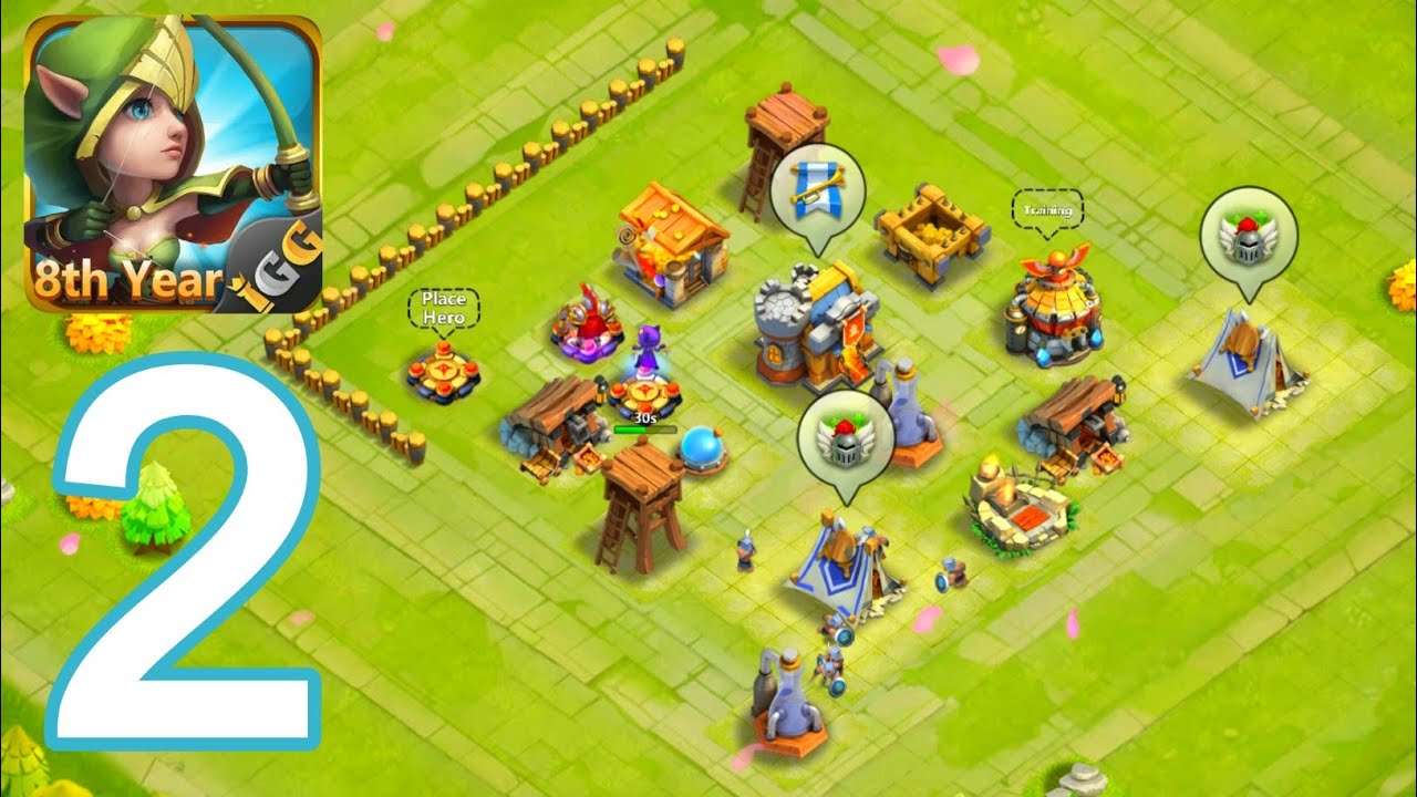 Castle Clash - Gameplay Walkthrough Episode 2 (iOS, Android) - YouTube
