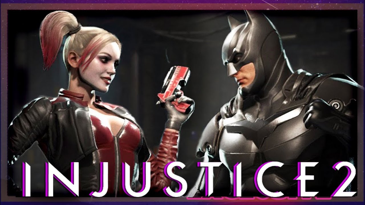 INJUSTICE 2 Versus Harley Quinn Vs BATMAN Boss - YouTube
