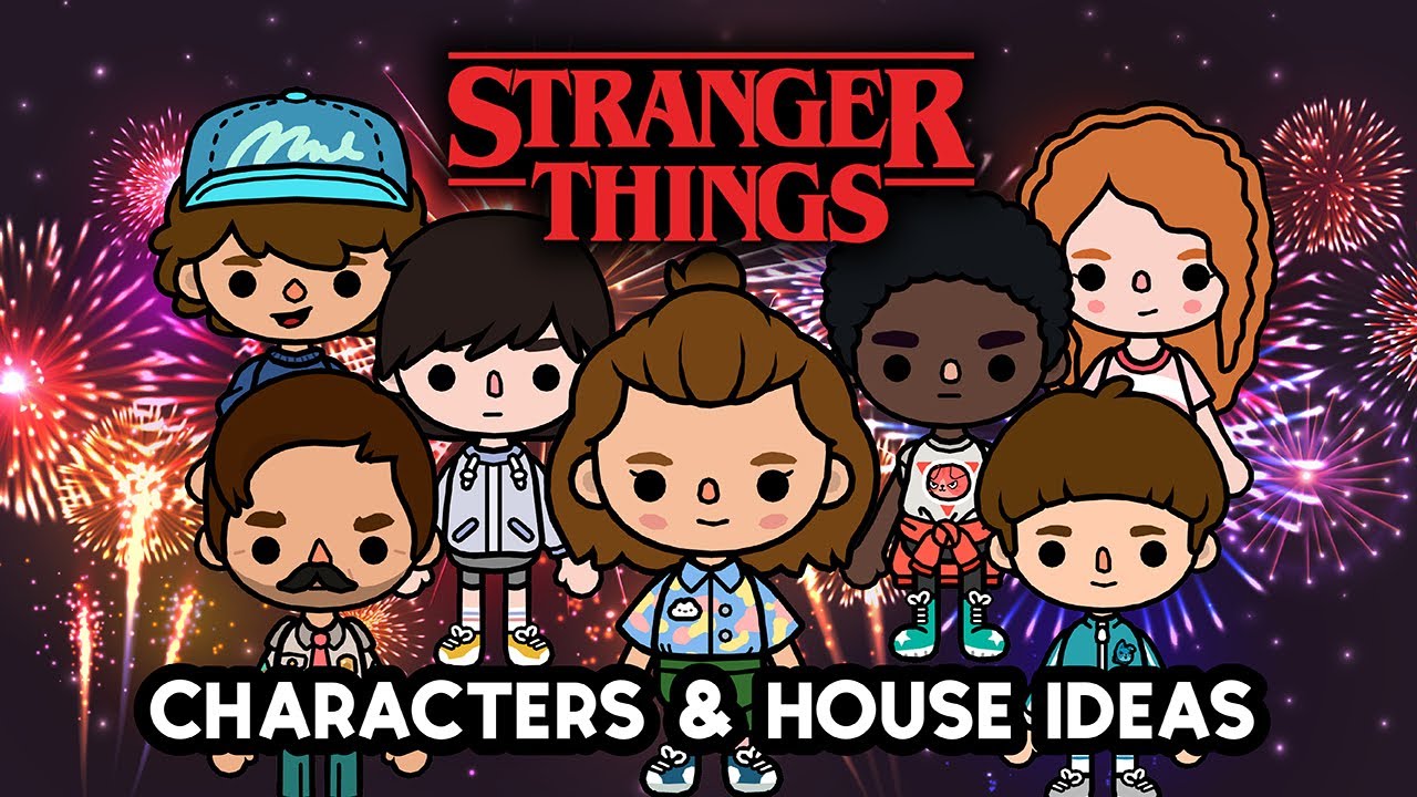 Stranger Things 3 Characters 🎆😱👾 Cabin House Design Ideas and Mini ...