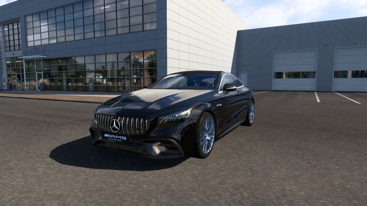 ETS 2 DE MERCEDES S63 AMG KULLANIYORUM - YouTube