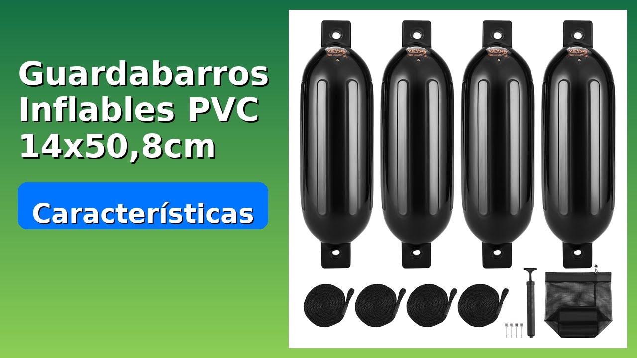 RESEÑA (2025) : Guardabarros Inflables PVC 14x50,8cm. DETALLES ...