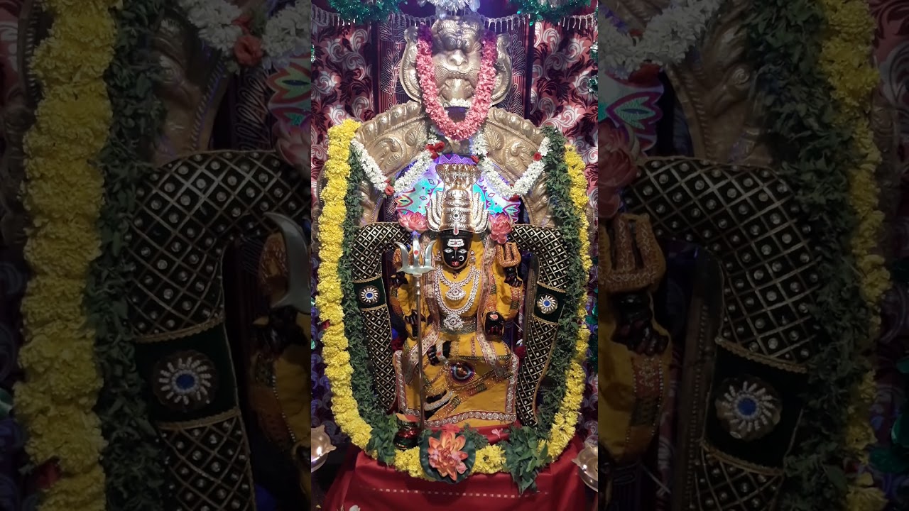 Gangamma devi alankara - YouTube