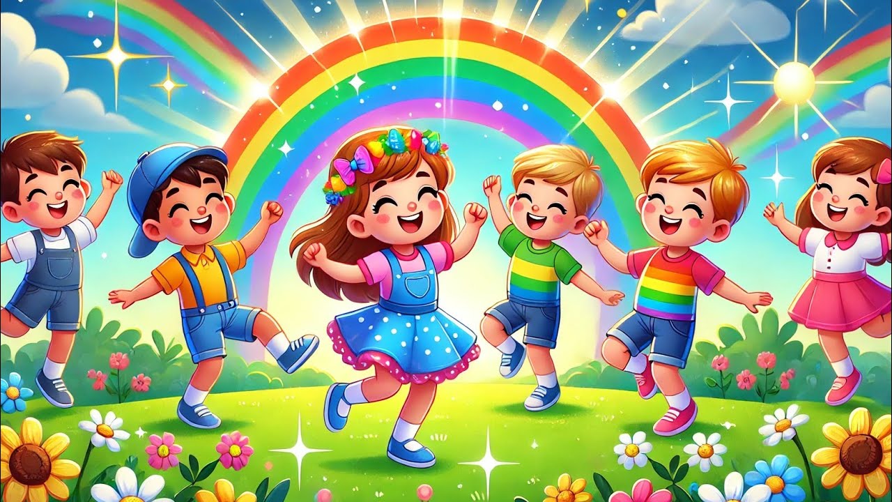 Rainbow Rhymes Hindi | Indradhanush Kids | Rang Birangi Seekh # ...