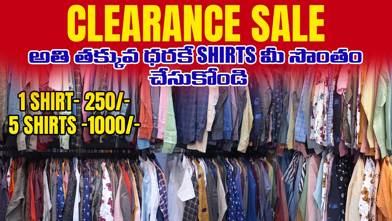 Clearance Sale Premium Quality Shirts | 1 Shirt Rs250 | 5 Shirts Rs1000 ...