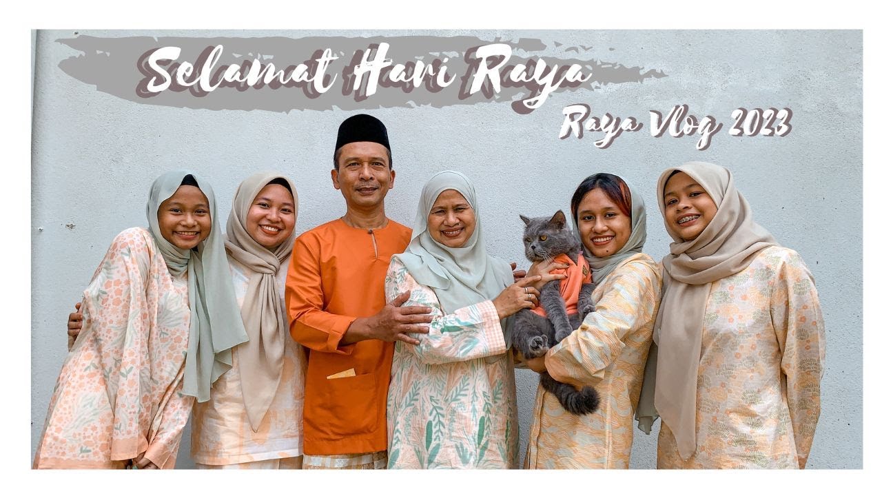 RAYA VLOG 2023 | SELAMAT HARI RAYA! | PART 1 - YouTube