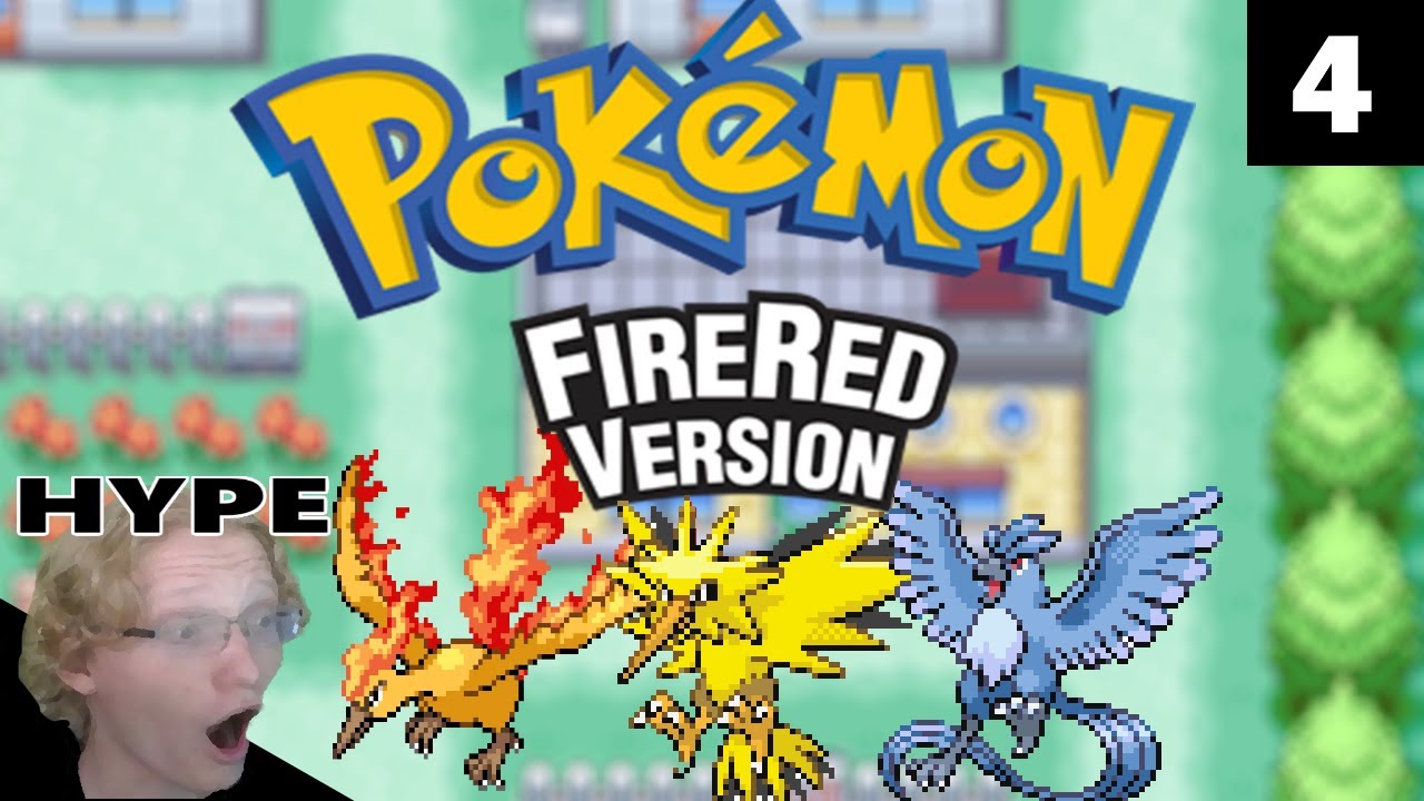 Pokemon: Fire Red Play-through! | Pt.4 - Legendary Birds and Victory ...