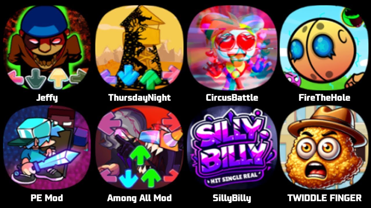 FNF Silly Billy but it's Horror Mario, Yourself, FNF Jeffy's Endless ...