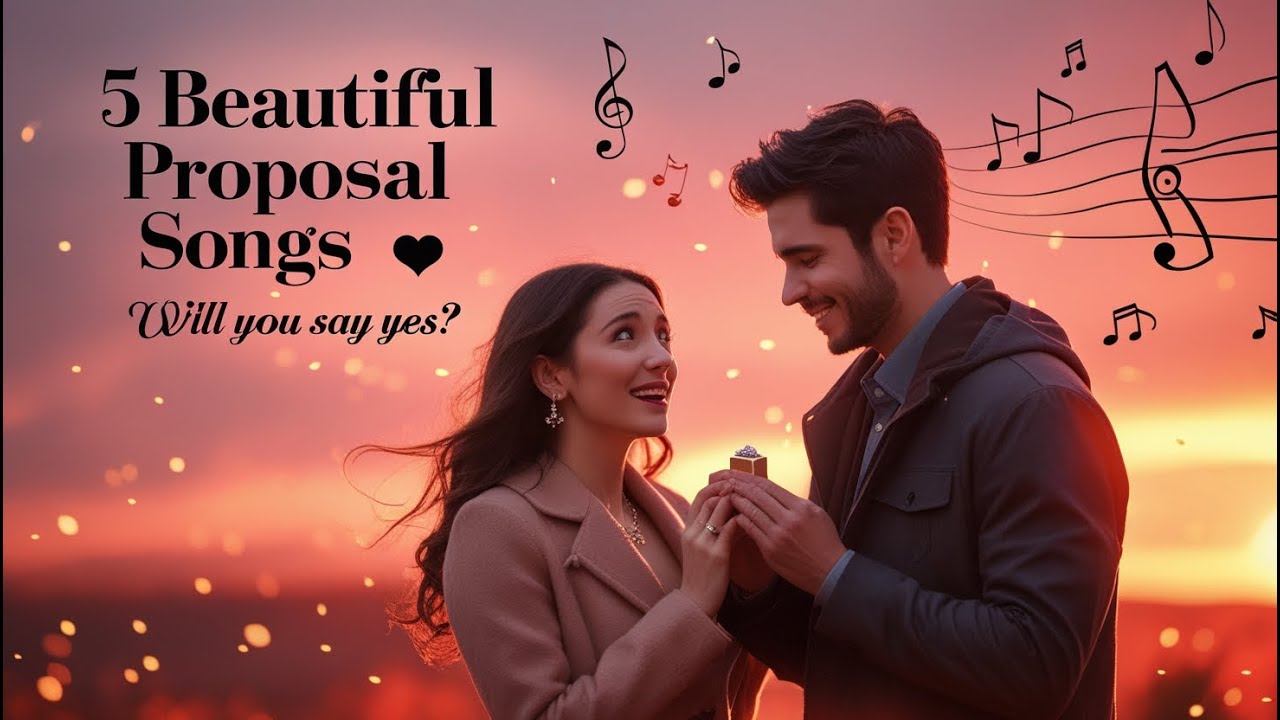 💖 "Will You Say Yes? 5 Beautiful Proposal Songs for True Love | AI ...