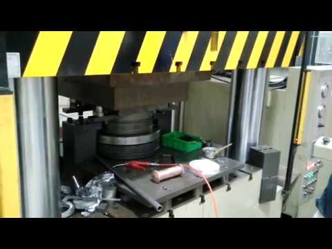 Cold forging technology for LED heat sinks radiators - YouTube