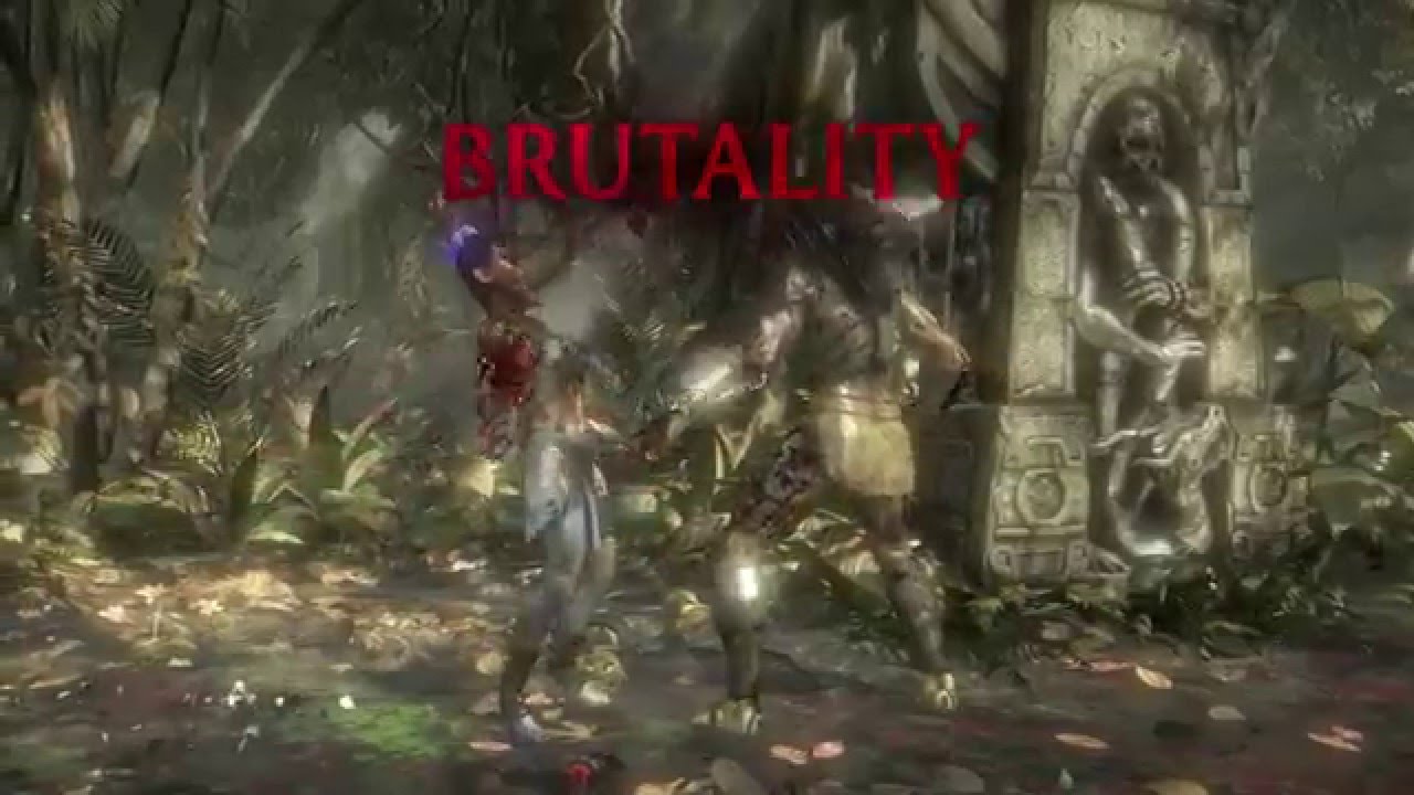 Mortal Kombat X Invasion Boss Predator Vs Revenant Kitana - YouTube