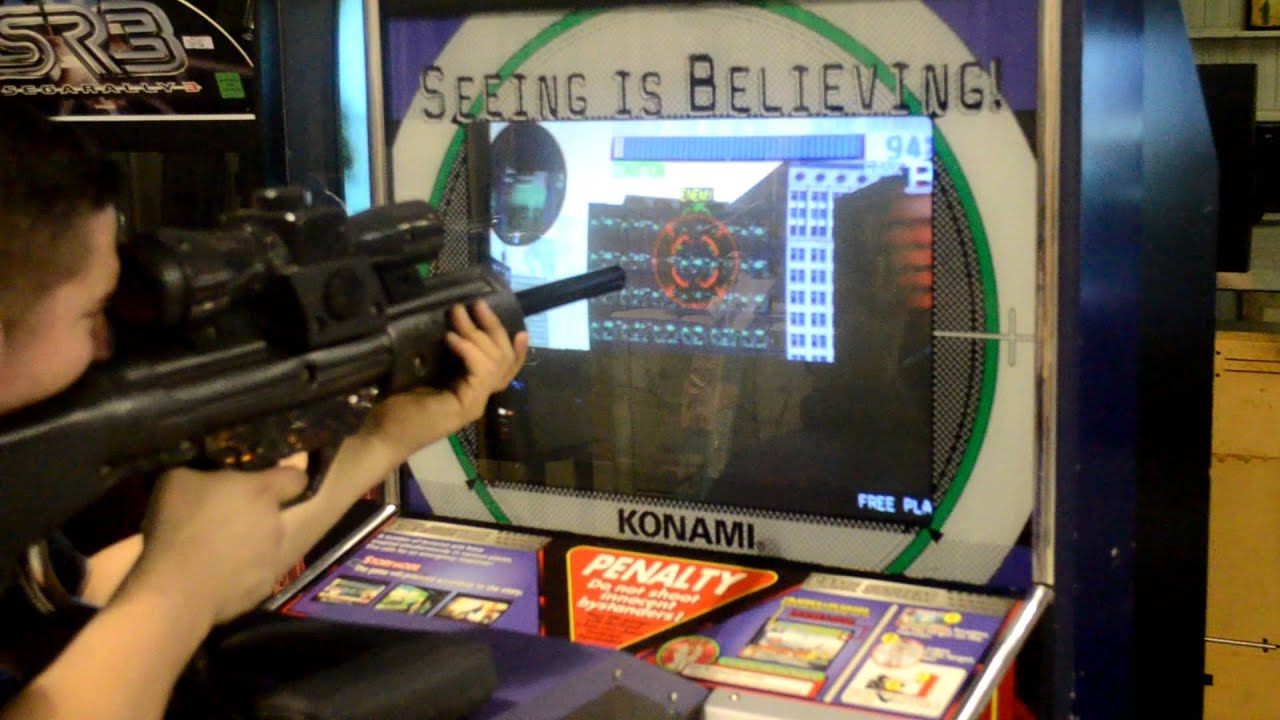 3018 KONAMI SILENT SCOPE EX - YouTube