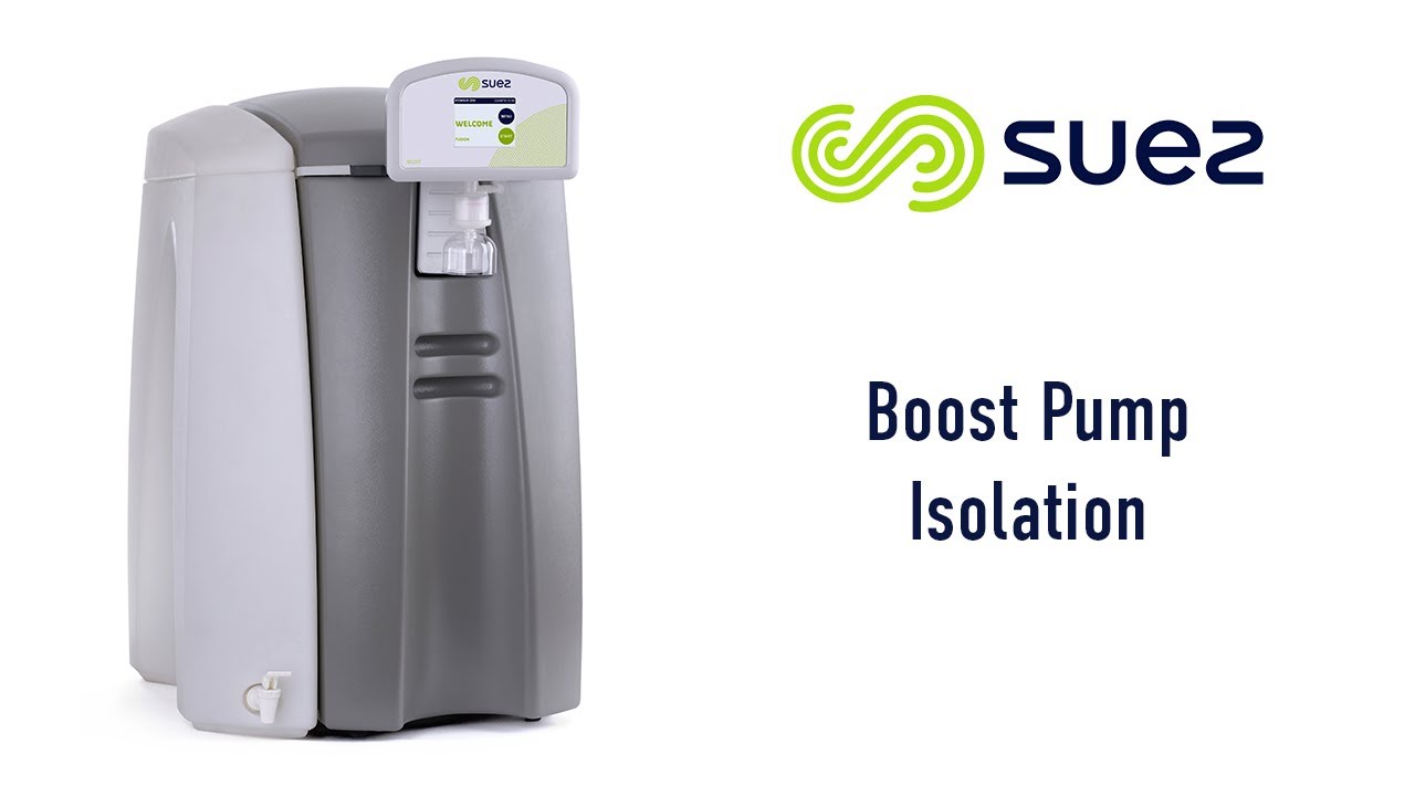Purite Training - Boost Pump isolation on the Select unit - YouTube