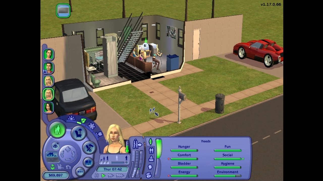 The Sims 2 PC 2004 Razeen Natha Trish Stratus Molly Holly Stacy Keibler ...