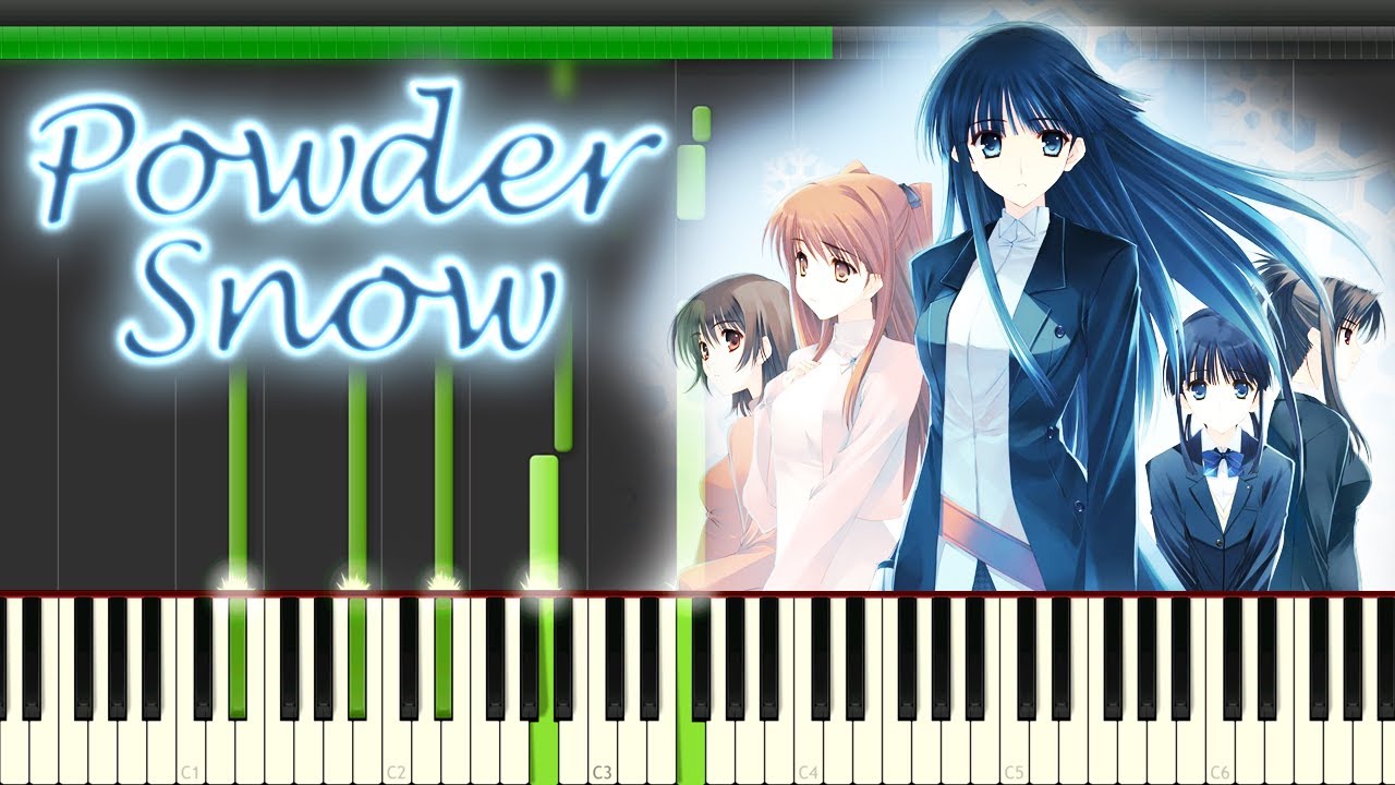 WHITE ALBUM 2 - POWDER SNOW Piano [ピアノ] ホワイトアルバム2 - YouTube