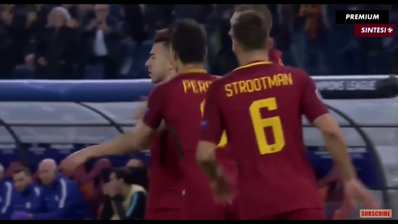 All Goals As Roma In Champions League 2017/18 - YouTube