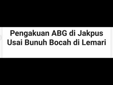 Pengakuan ABG di Jakpus Usai Bunuh Bocah di Lemari