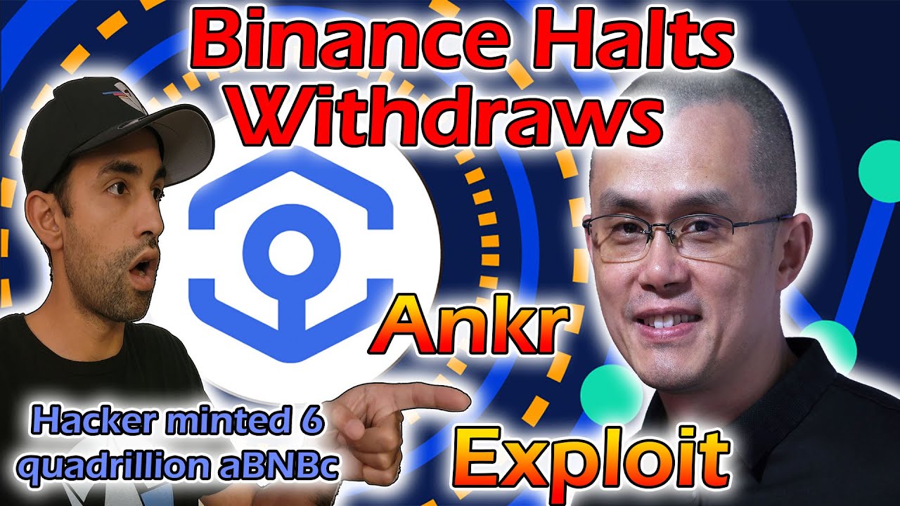 Binance Pauses Withdraws after Ankr Exploit - YouTube
