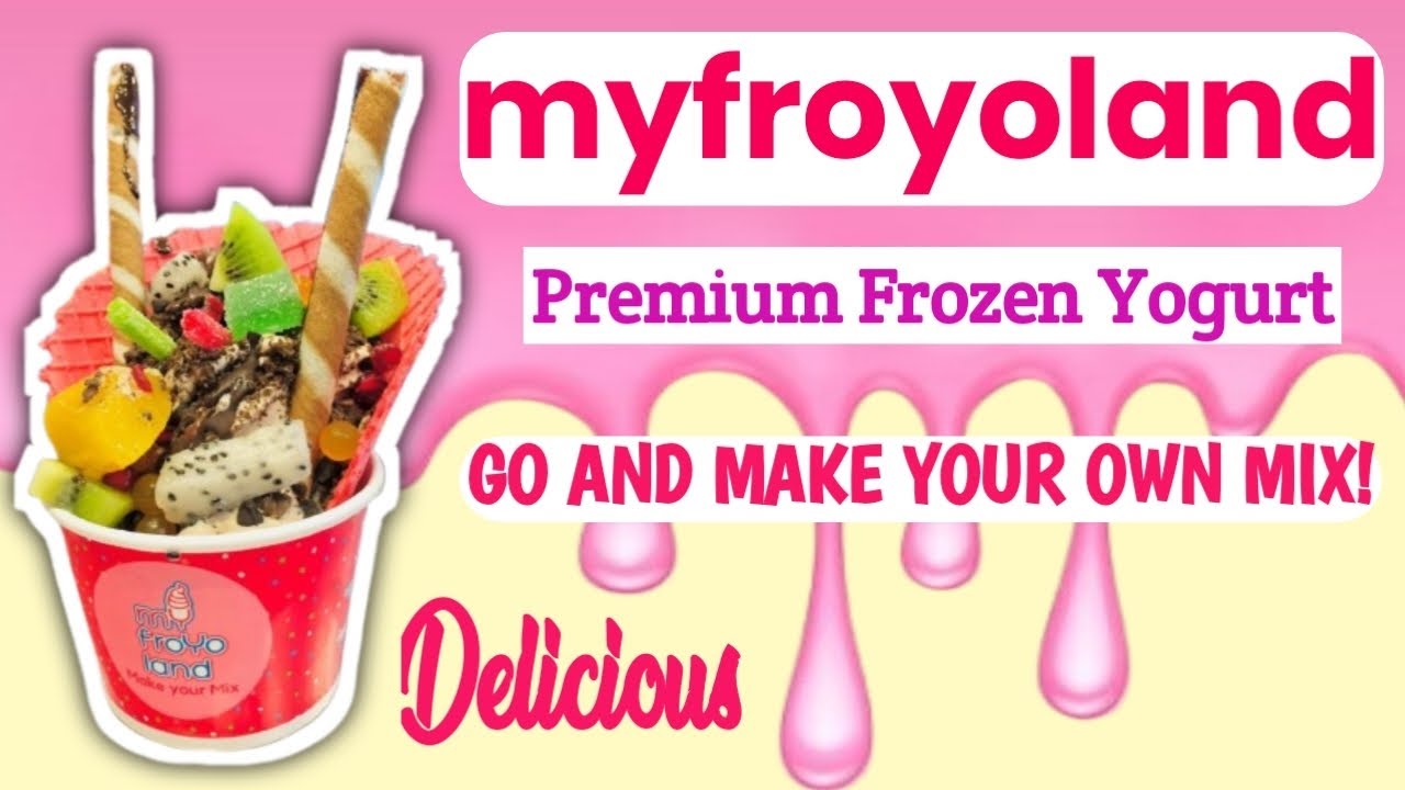 Make your own Frozen Yogurt dessert at My FroyoLand Matunga Mumbai ...