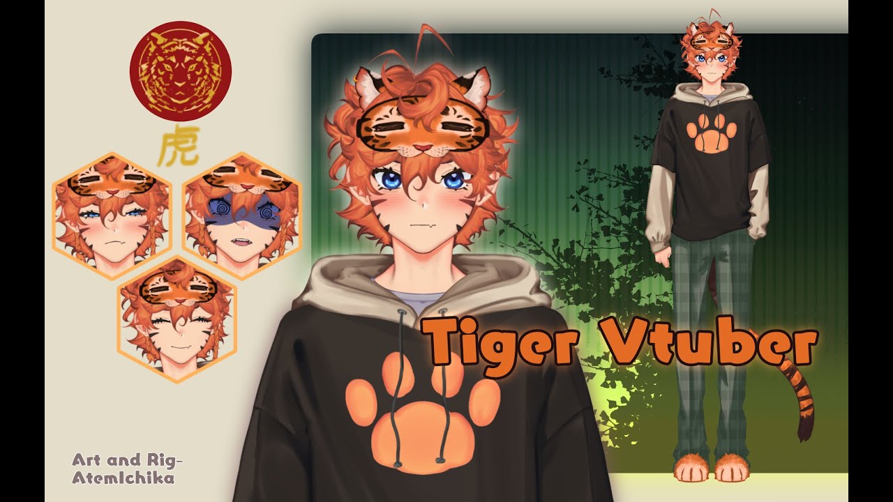 Vtuber Showcase Sleepy tiger - YouTube