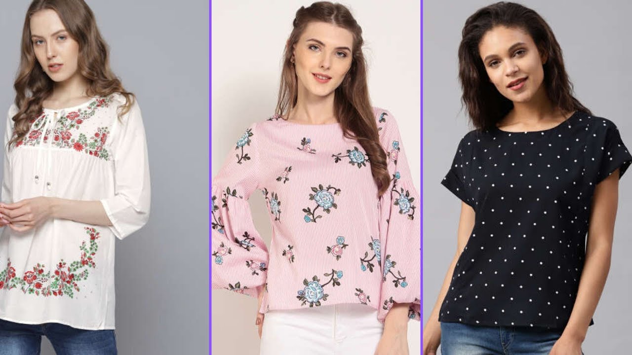 2020-21 Tops collection for women || Amazing ideas of Tops with ...