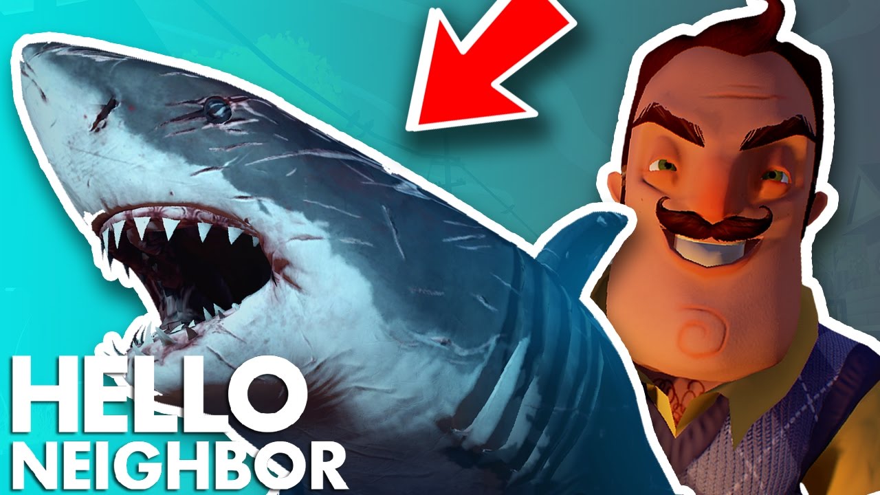 Minecraft Hello neighbor - Shark Attack (Minecraft Roleplay) - YouTube