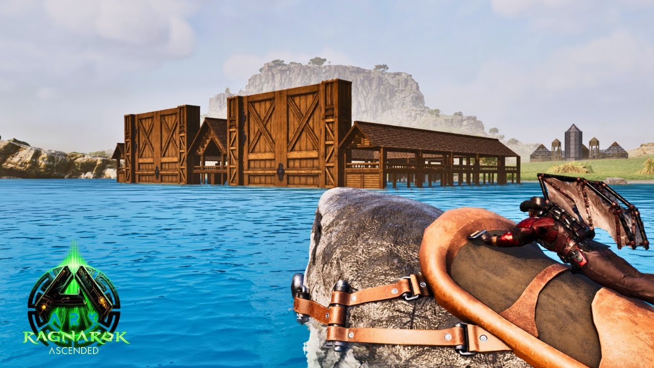Building The Docks!! - Ark Ascended Ragnarok - YouTube