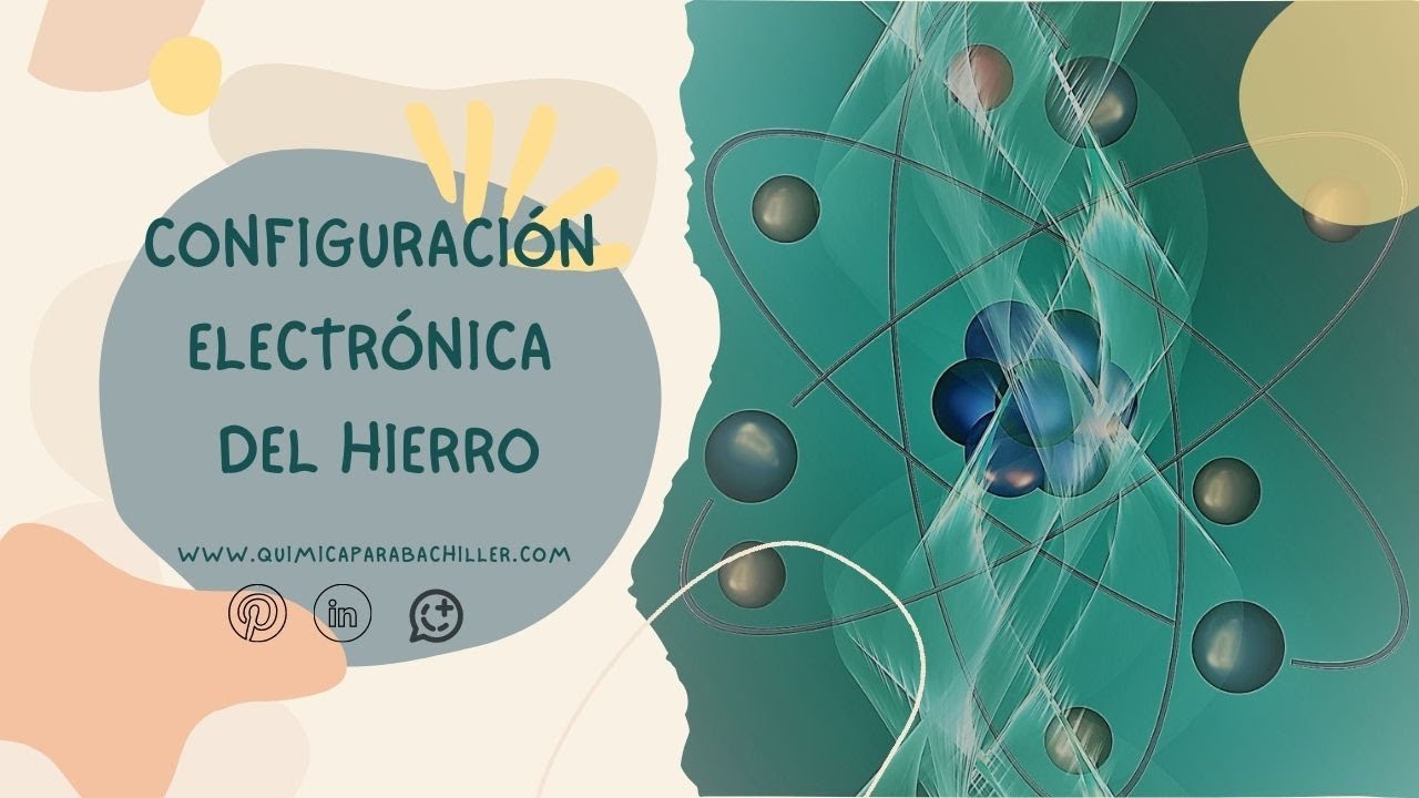 COMO HACER LA CONFIGURACIÓN ELECTRÓNICA DEL HIERRO E IONES DE FORMA ...