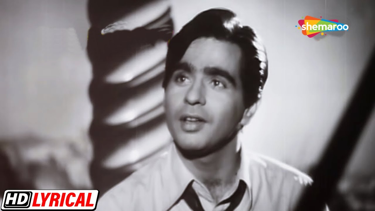 Milte Hi Aankhein | Dilip Kumar | Munawar Sultana | Babul - HD Lyrical ...